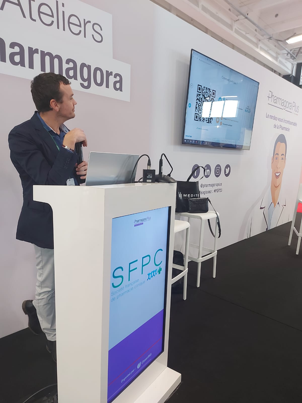 La SFPC présente à Pharmagora - SFPC