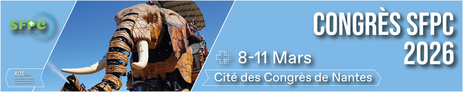 Bonne année 2026 - Congrès de Nantes du 8 au 11 Mars 2026 - SFPC